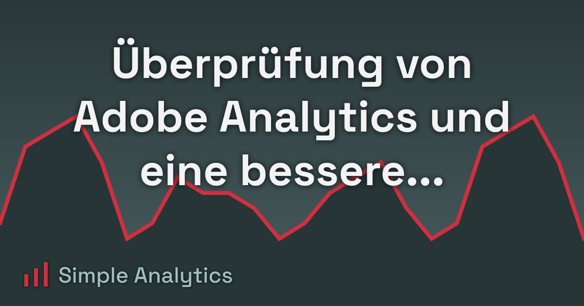 Überprüfung von Adobe Analytics und eine bessere Alternative