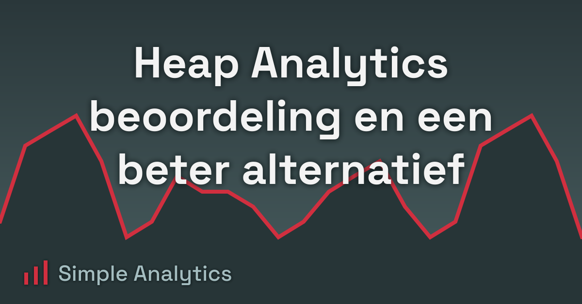 Heap Analytics beoordeling en een beter alternatief