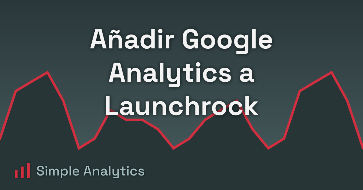 Añadir Google Analytics a Launchrock