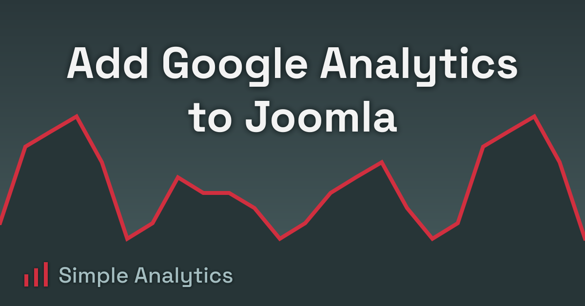Add Google Analytics to Joomla