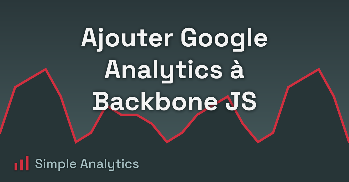 Ajouter Google Analytics à Backbone JS