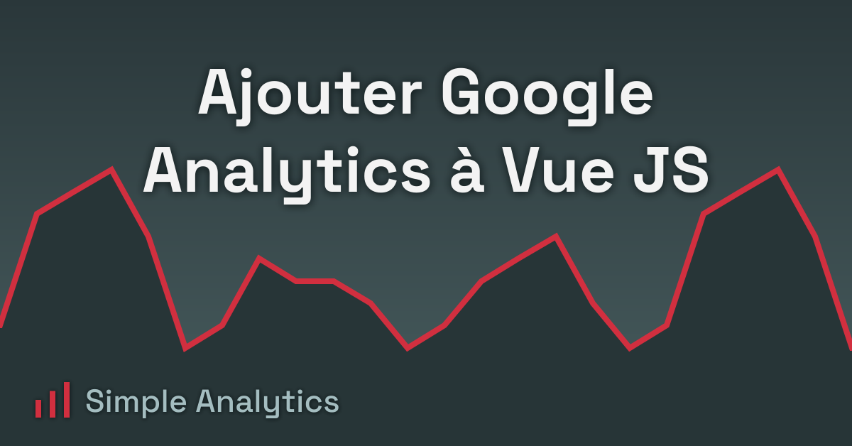 Ajouter Google Analytics à Vue JS