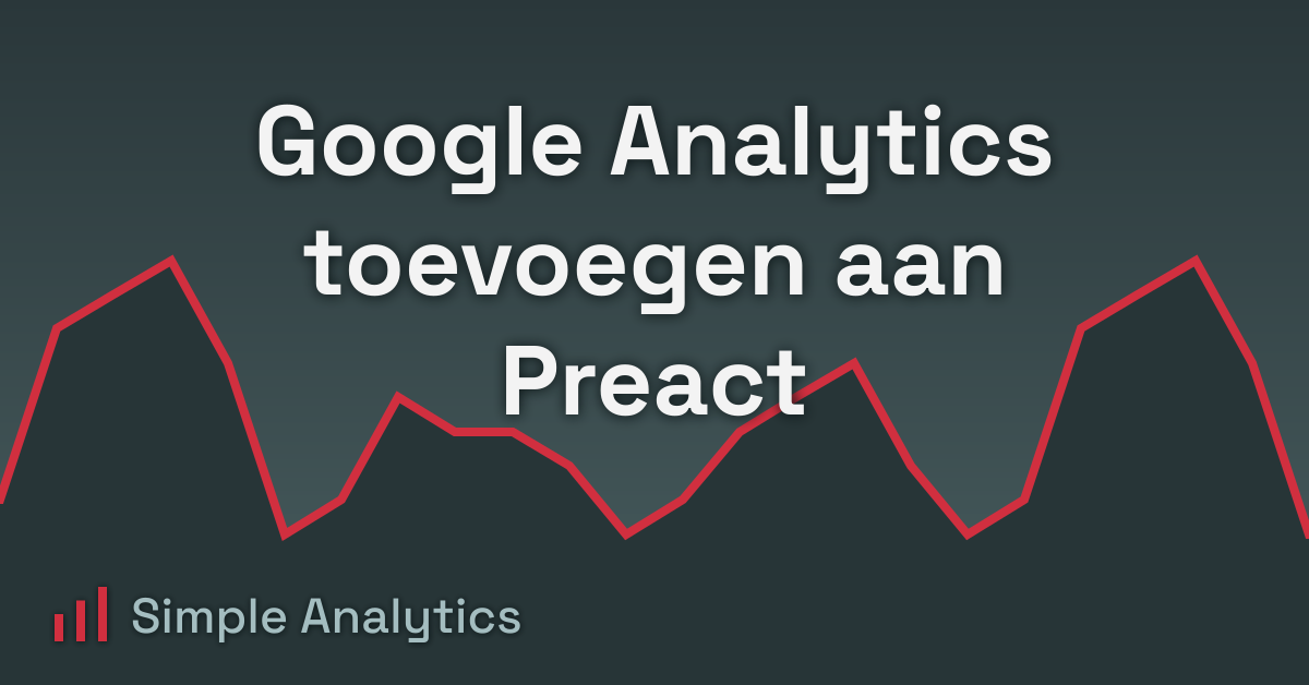 Google Analytics toevoegen aan Preact