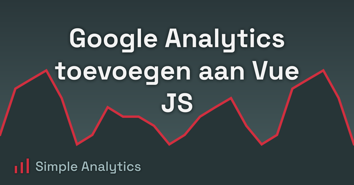 Google Analytics toevoegen aan Vue JS