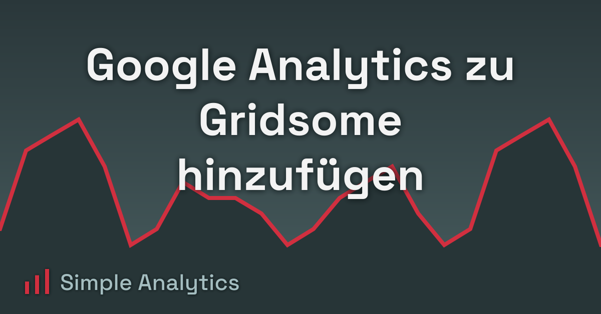 Google Analytics zu Gridsome hinzufügen