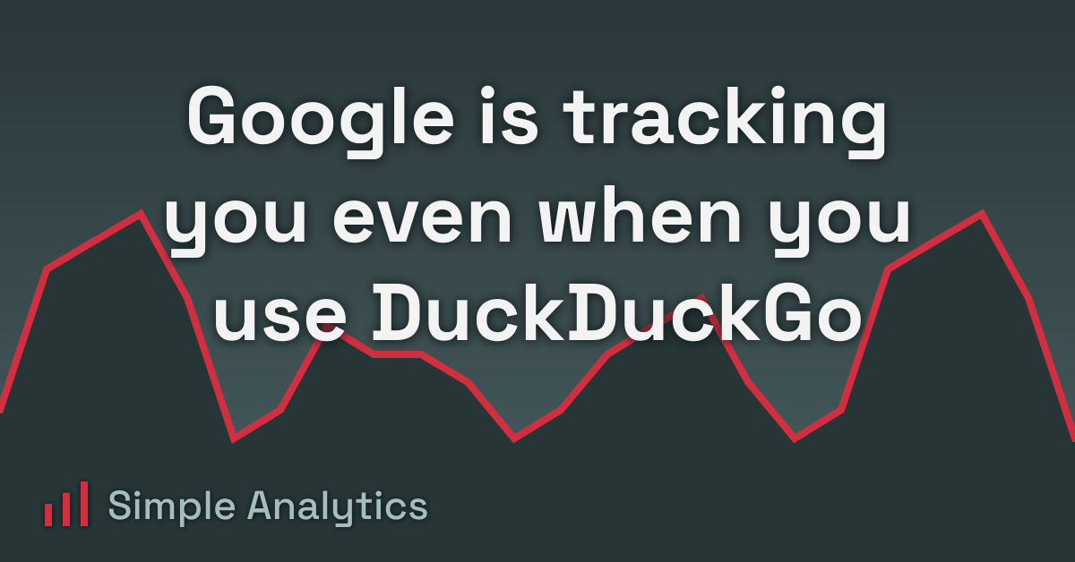 Google is tracking you even when you use DuckDuckGo