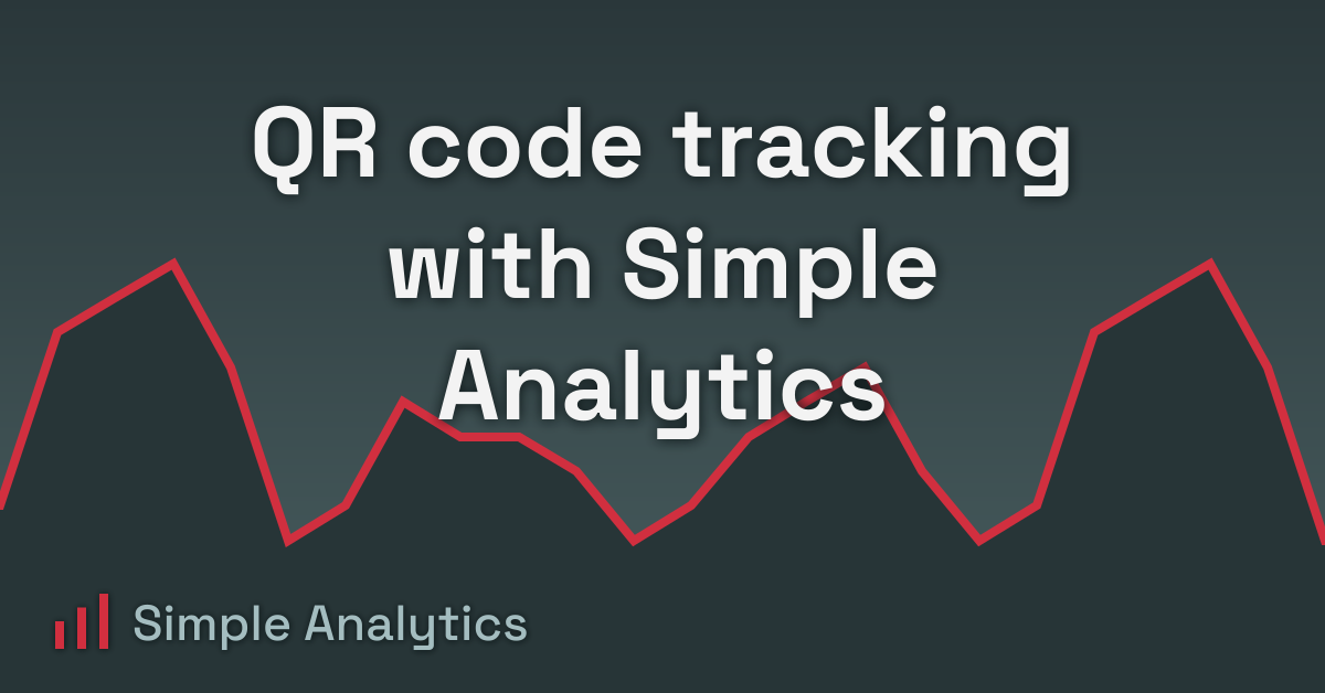 QR code tracking with Simple Analytics