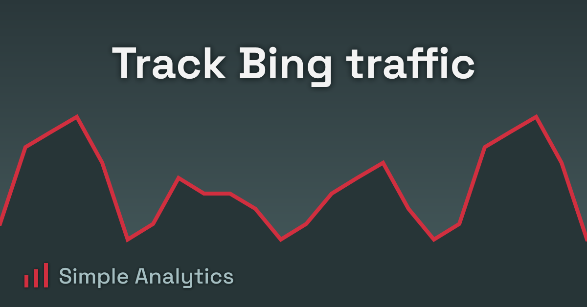 Track Bing traffic