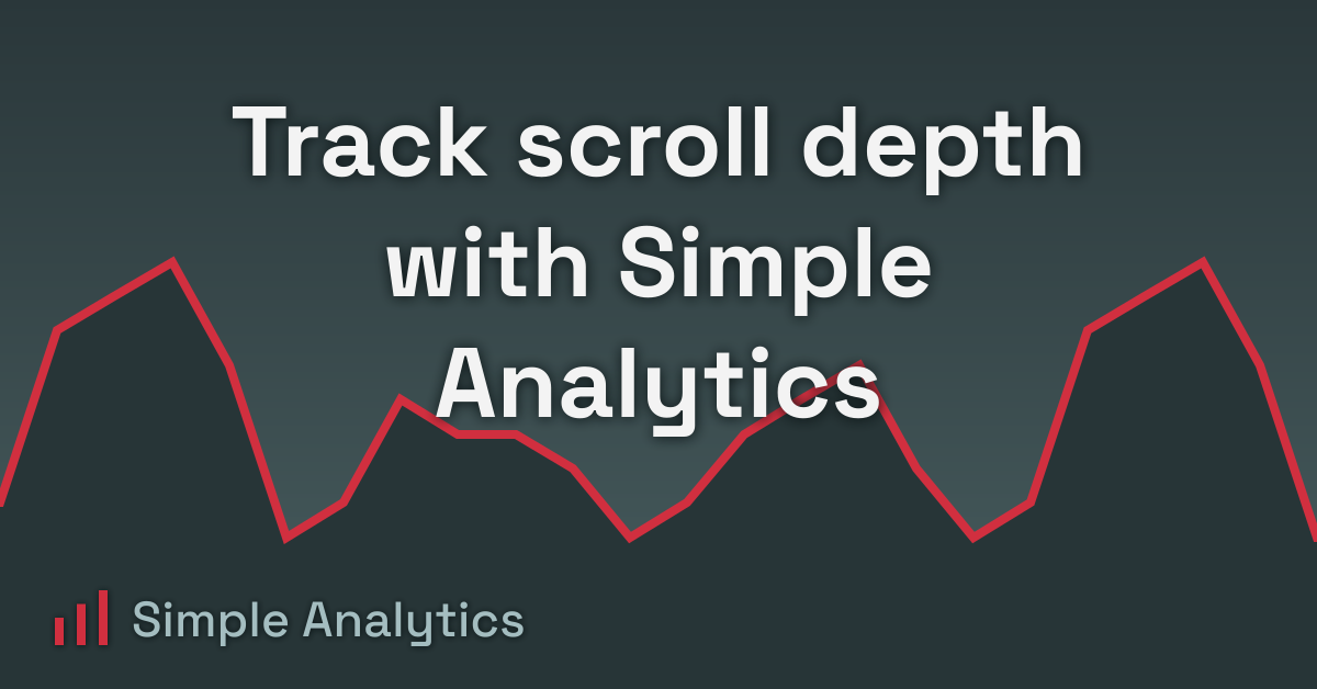 Track scroll depth with Simple Analytics